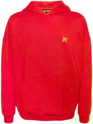 Palm Angels Dragon Monogram Cotton Hoodie
