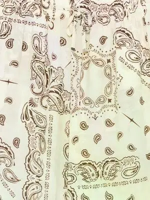 VENUJA Paisley Print Wide Leg Trousers