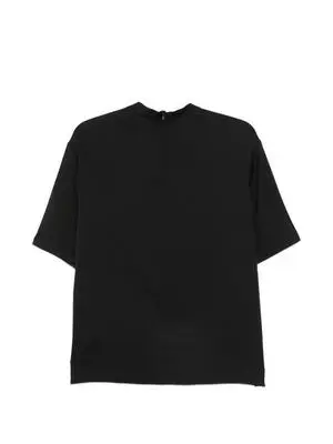 LISA YANG High-neck Short-sleeve T-shirt