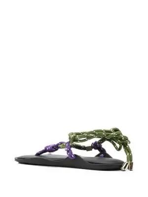 Flowze Rope-strap Flat Sandals