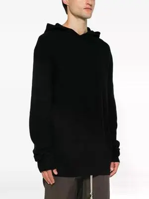 Rick Owens Knitted Hooded Sweater