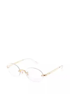 Ray-ban X A$ap Rocky Rimless Oval-frame Glasses