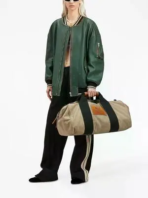 Palm Angels Logo Patch Holdall Bag