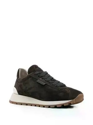Brunello Cucinelli Suede Monili-detail Sneakers