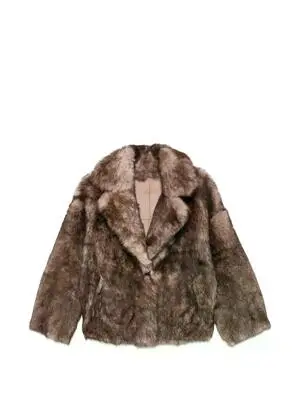 MANZONI 24 Shearling Notched-lapel Jacket