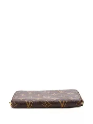 LOUIS VUITTON Zippy Compact Wallet Monogram Canvas Small Wallets - Brown