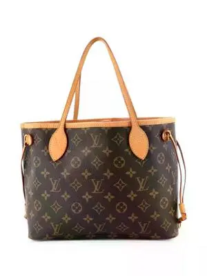 LOUIS VUITTON Monogram Canvas Tote Bag - Brown