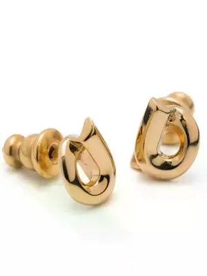 FERRAGAMO Gancini Stud Earrings