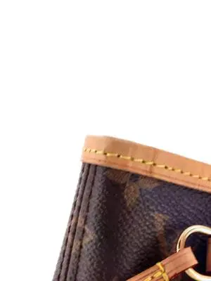 LOUIS VUITTON Monogram Canvas Pm Tote Bag - Brown