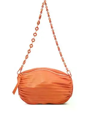 Loewe Bracelet Pleated Shoulder Bag - Orange