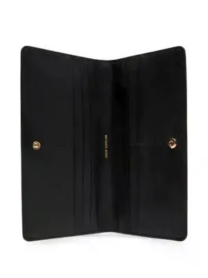 Michael Kors Grained-leather Snap-fastening Wallet