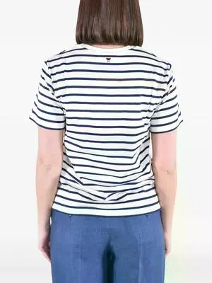 Max Mara Embroidered Stripe T-shirt