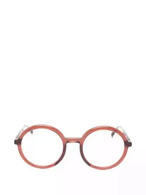 Mykita Teema Round Frame Eyeglasses - Brown