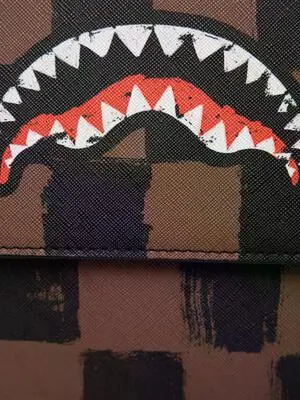 SPRAYGROUND Checkered Shark Belt Bag