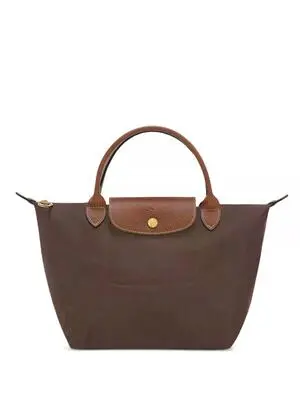 Longchamp Le Pliage Leather-trim Tote Bag - Brown