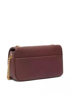 Pinko Love Birds Leather Shoulder Bag