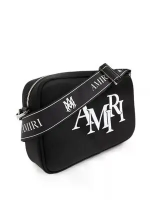 Amiri Logo Embroidered Messenger Bag