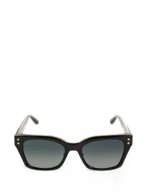 LEISURE SOCIETY Salina Square-frame Sunglasses - Black
