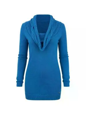 Costume National Cable-knit Cowl Neck Sweater