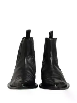 Dolce & Gabbana Leather Ankle Boots