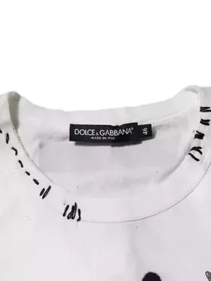 Dolce & Gabbana Graffiti-print Cotton T-shirt