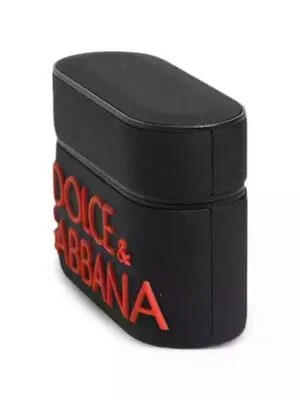 Dolce & Gabbana Embossed-logo Airpods Case