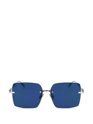 Ferragamo Silver Tone Eyewear For Women