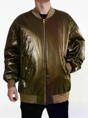 Dolce & Gabbana Metallic Bomber Jacket