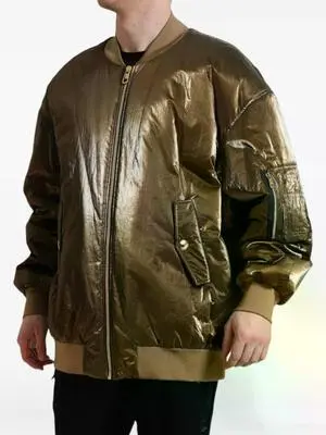 Dolce & Gabbana Metallic Bomber Jacket
