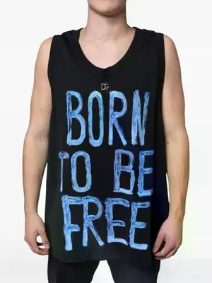 Dolce & Gabbana Graphic-print Tank Top