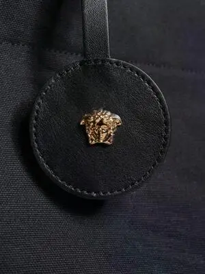 Versace Studded Logo Tote Bag