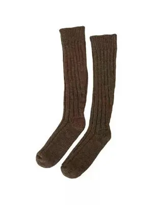 Dolce & Gabbana Knee-high Ribbed Socks