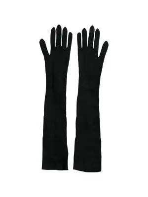 Dolce & Gabbana Ribbed Knit Gloves