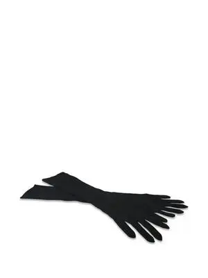 Dolce & Gabbana Ribbed Knit Gloves