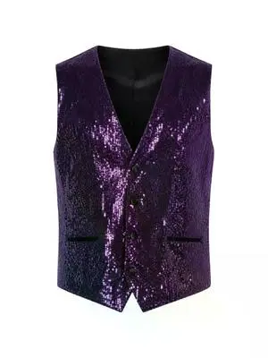 Dolce & Gabbana Sequin Embellished Waistcoat
