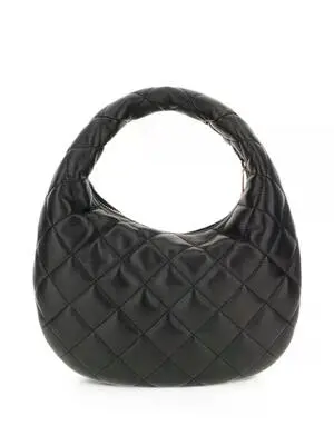 Saint Laurent Quilted Leather Shoulder Bag - Black