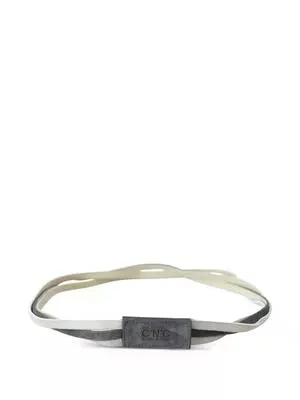 Costume National Suede Skinny Belt