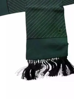 Dolce & Gabbana Geometric-pattern Fringed Scarf
