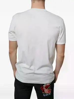 Dolce & Gabbana Embossed Crest-logo T-shirt
