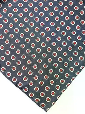 Dolce & Gabbana Patterned Silk Pocket Square