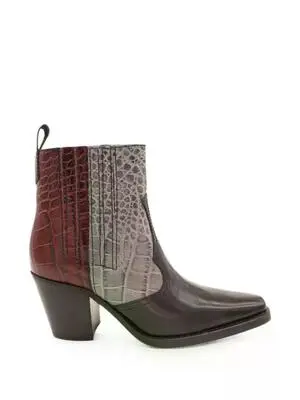Ganni Paneled Boots For Women