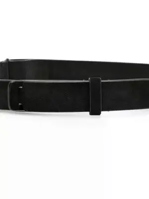 Officine Creative Suede Belt - Black