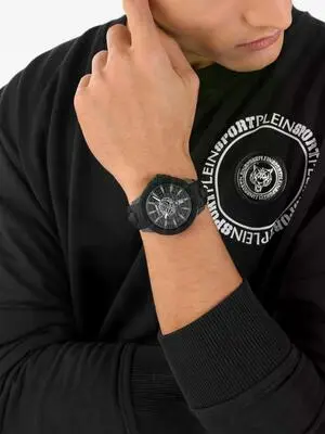 PLEIN SPORT City Rush" 45mm Watch - Black