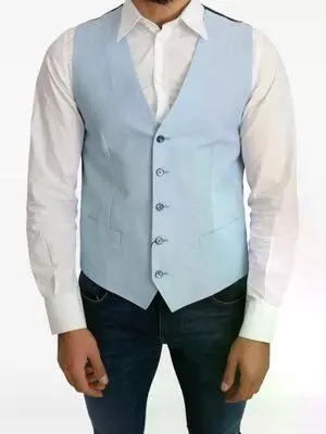 Dolce & Gabbana V-neck Button-up Waistcoat