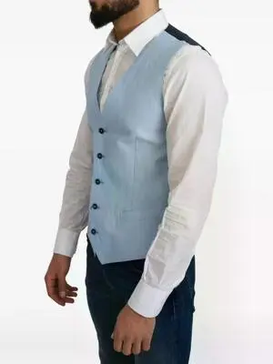 Dolce & Gabbana V-neck Button-up Waistcoat