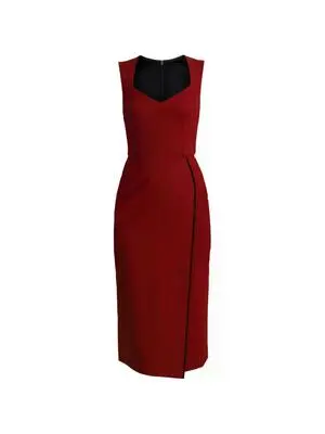 Dolce & Gabbana Piped Midi Dress
