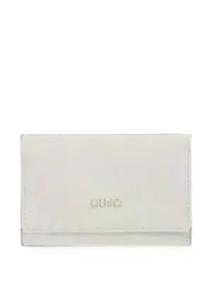 Liu Jo Large Logo-plaque Wallet - White