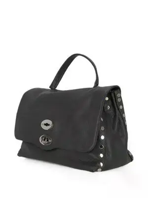 ZANELLATO Medium Postina Shoulder Bag - Black