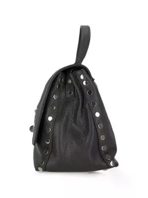 ZANELLATO Medium Postina Shoulder Bag - Black