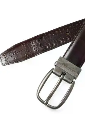 Dolce & Gabbana Perforated Leather Belt